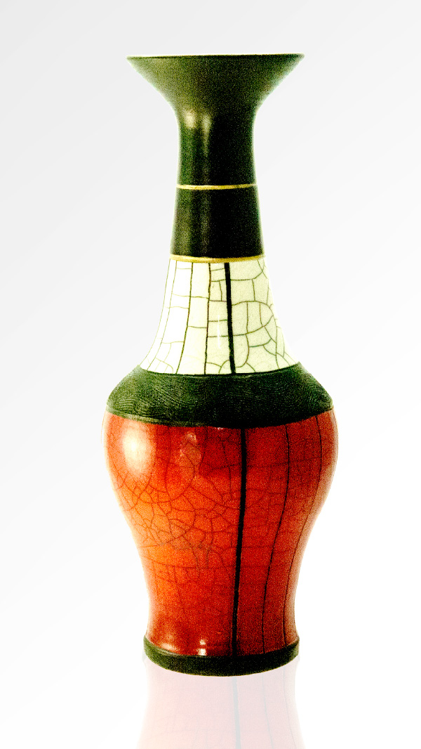 Glazed Raku Pottery With Unique Patterns Kildoag Pottery